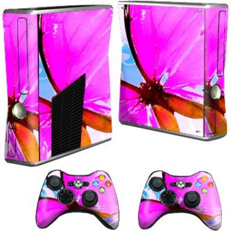MightySkins Pink Butterfly, Microsoft Xbox 360 S Slim System - Walmart.com