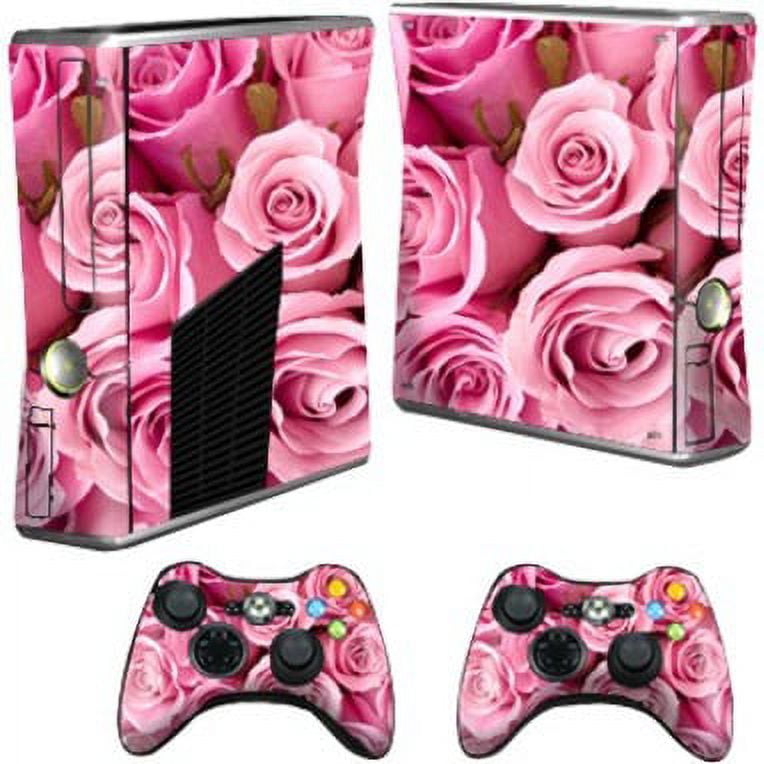 MightySkins Pink Roses, Microsoft Xbox 360 S Slim System - Walmart.com