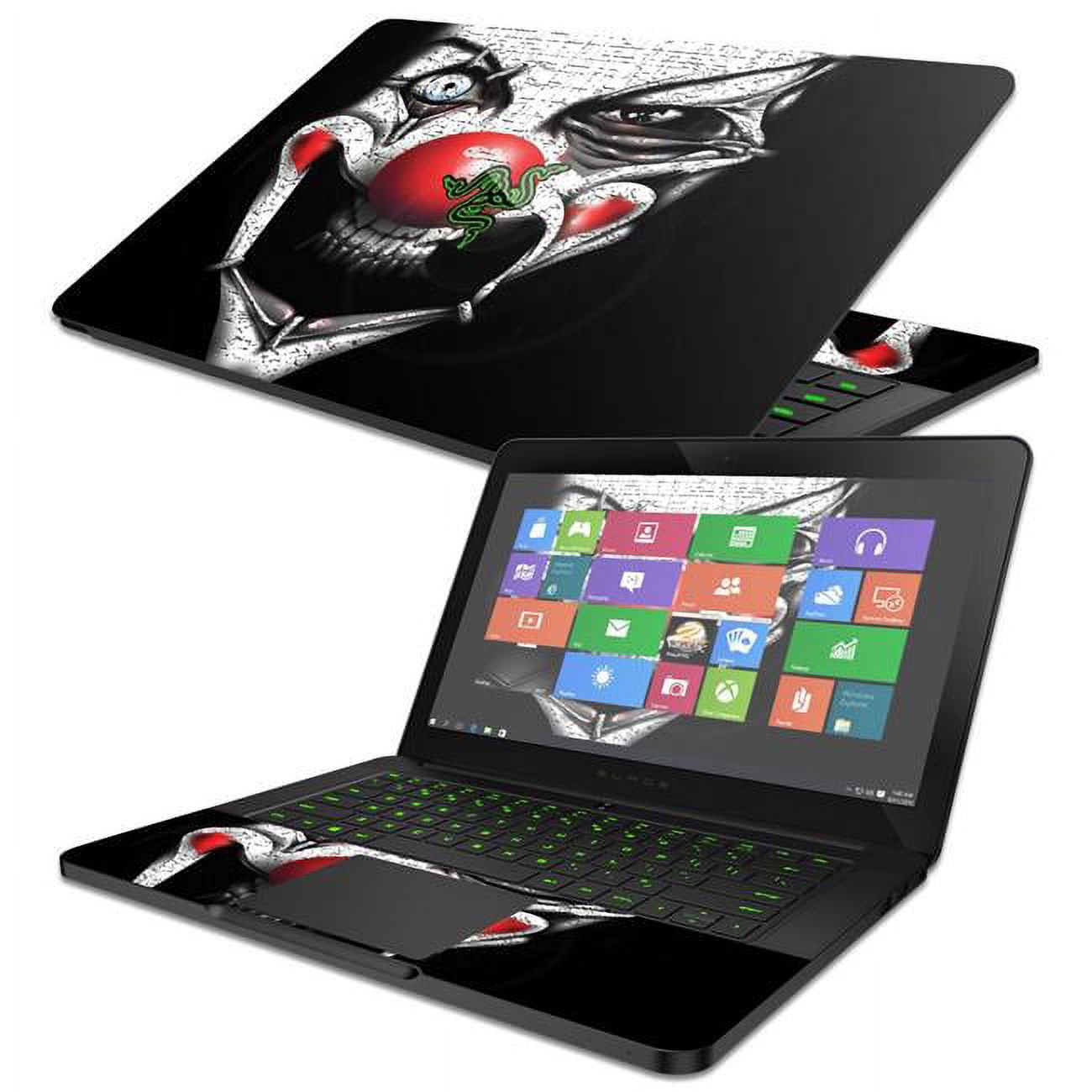 MightySkins RABL14-Evil Clown Skin for 14 in. 2014-2017 Razer Blade ...
