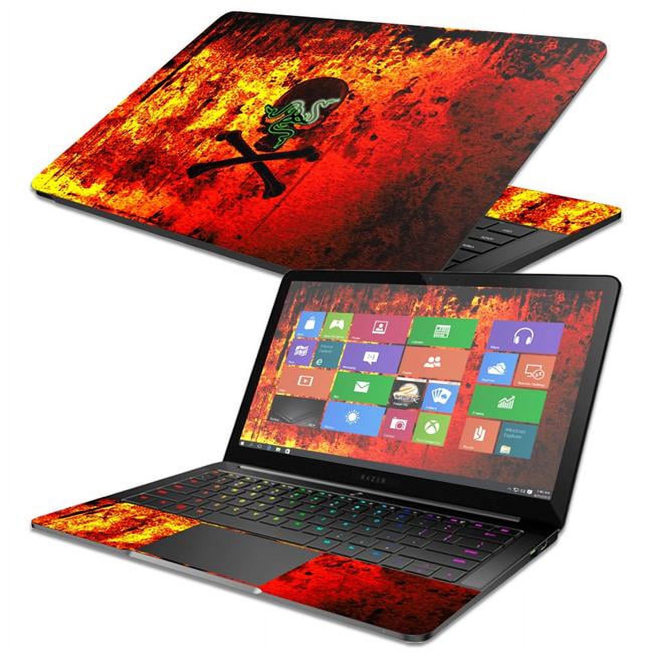 MightySkins RABLSTE13-Bio Skull Skin for 13.3 in. 2017 Razer Blade ...