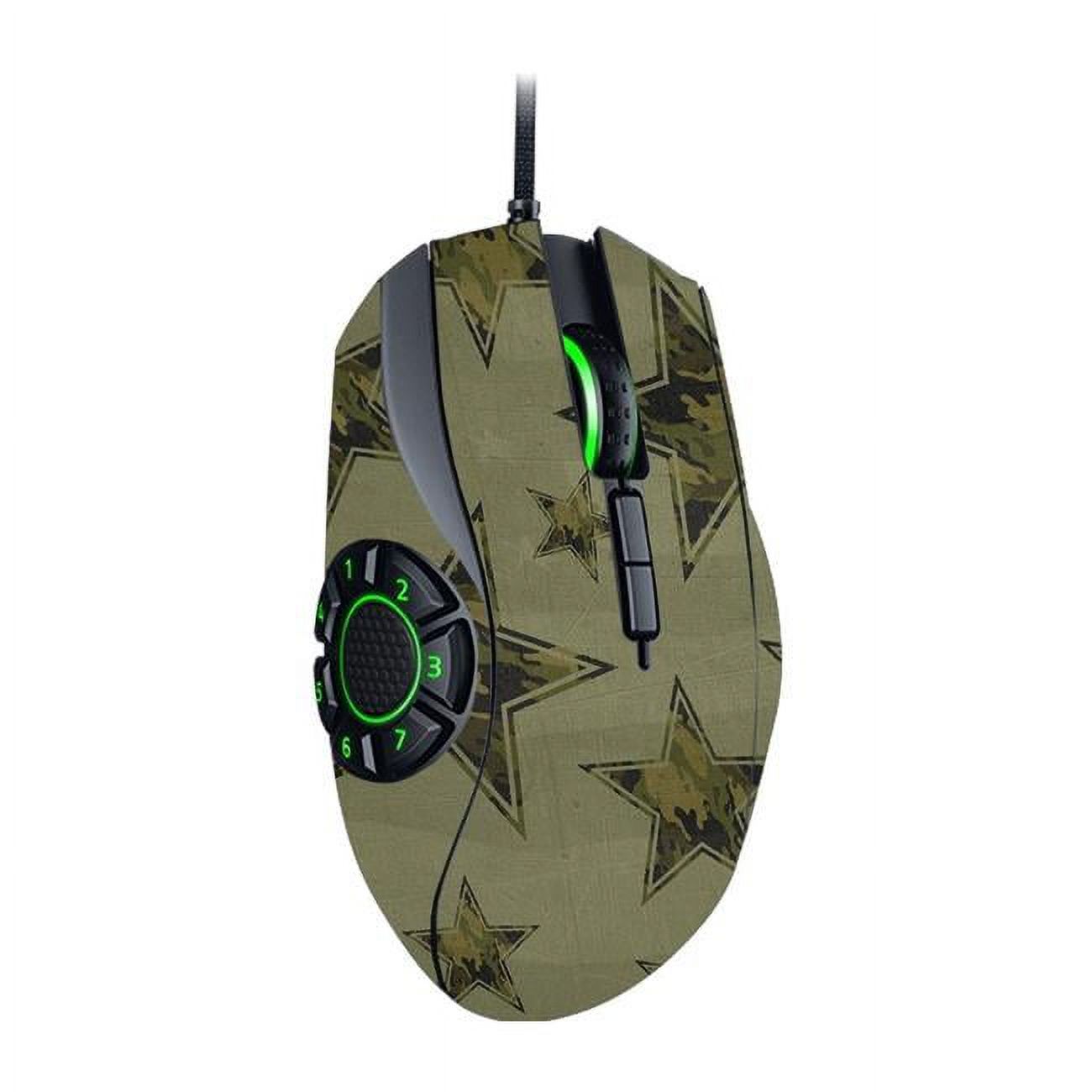MightySkins RANAHEV2-Army Star Skin for Razer Naga Hex V2 Gaming Mouse ...