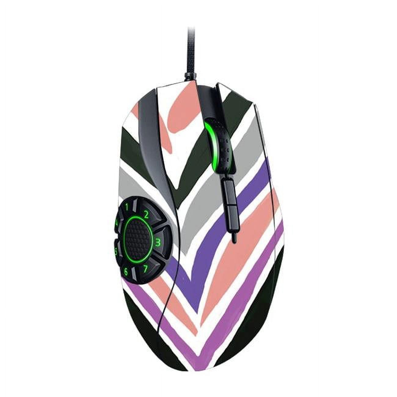 MightySkins RANAHEV2-Colorful Chevron Skin for Razer Naga Hex V2 Gaming ...
