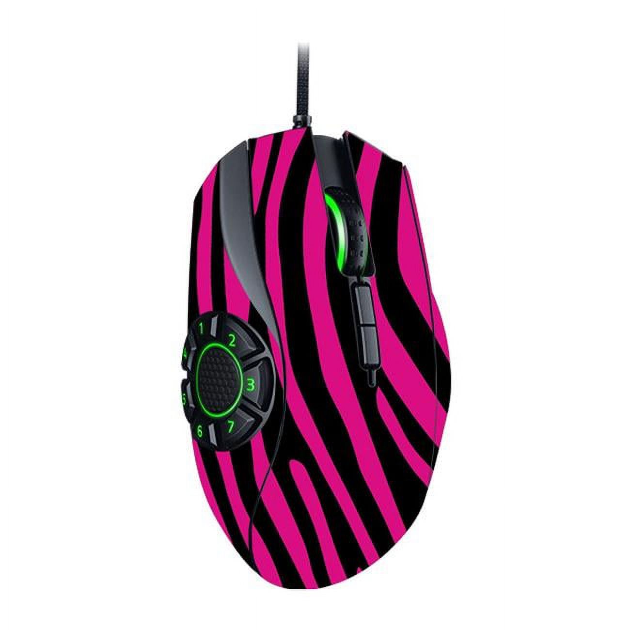 MightySkins RANAHEV2-Pink Zebra Skin for Razer Naga Hex V2 Gaming Mouse ...