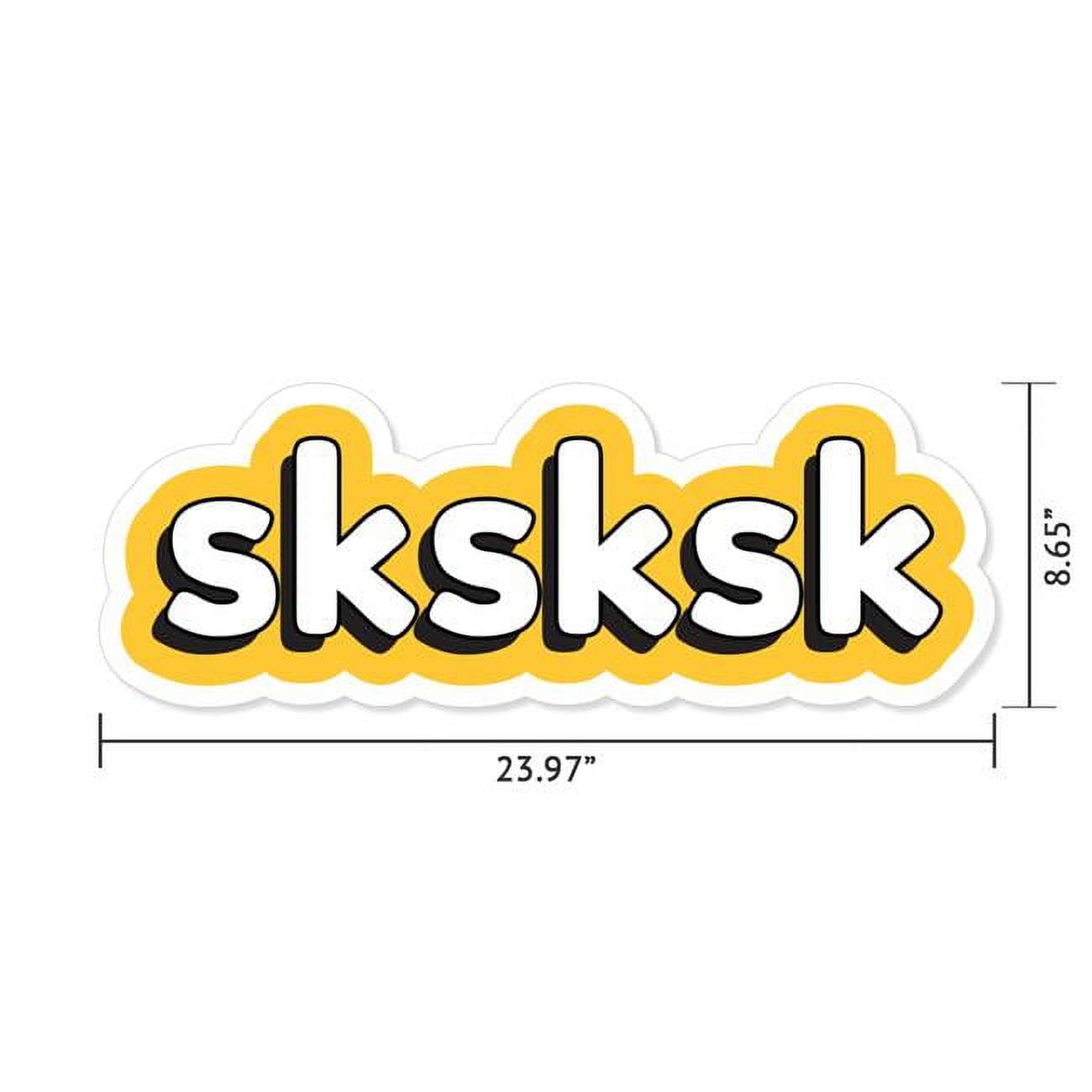 MightySkins RD-24-99959 24 in. Sksksk Vinyl Wall Sticker - Walmart.com