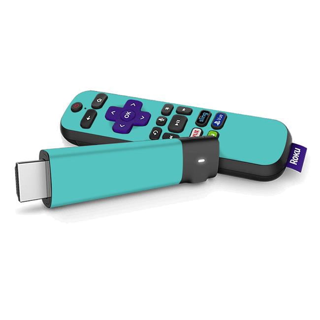 MightySkins ROSTSPL-Solid Turquoise Skin for Roku Streaming Stick Plus ...