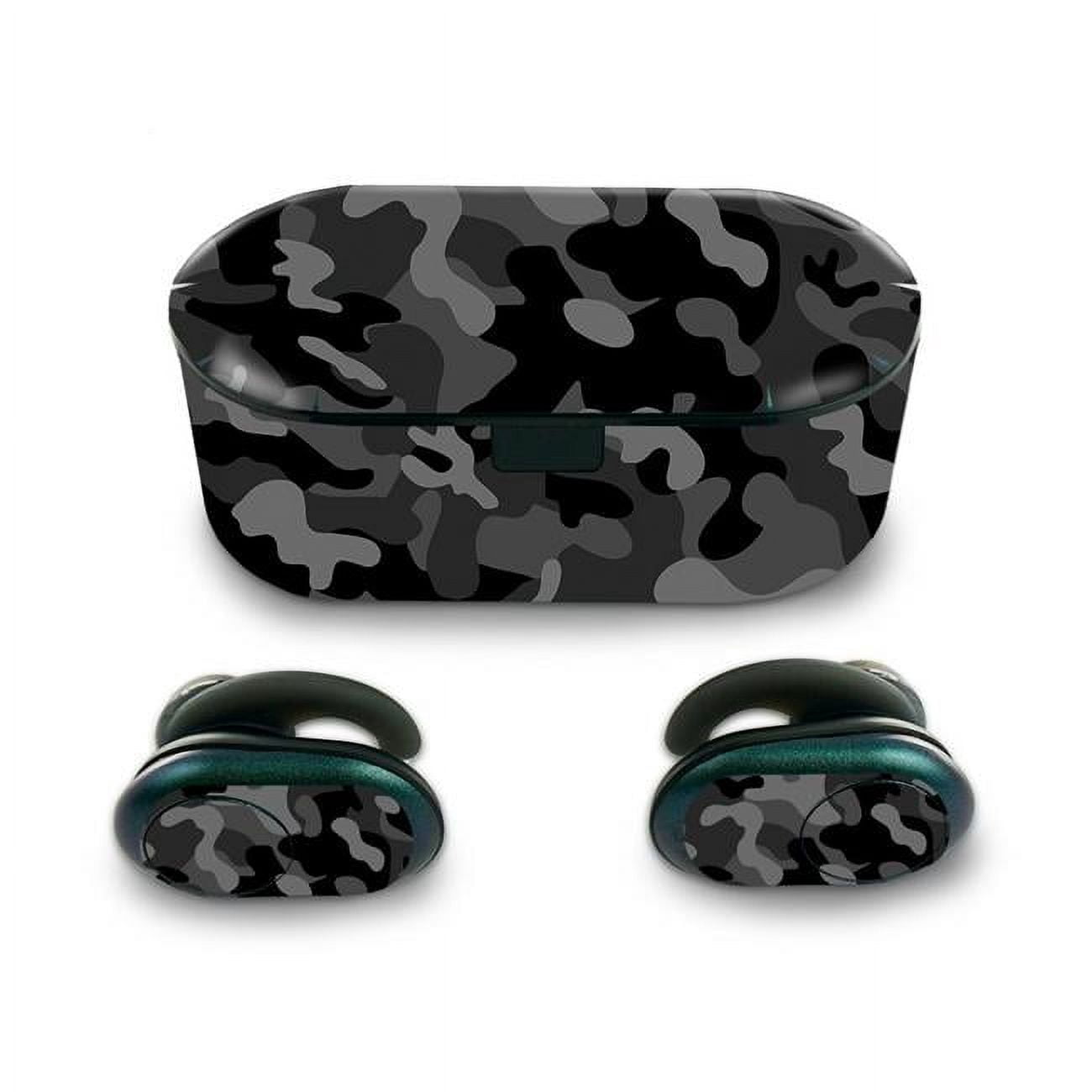 MightySkins SKPU-Black Camo Skin for Push Wireless Earbuds - Black Camo ...
