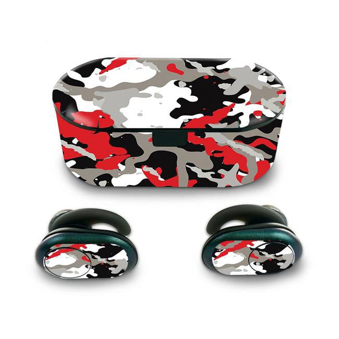 MightySkins SKPU-Red Camo Skin for Push Wireless Earbuds - Red Camo ...