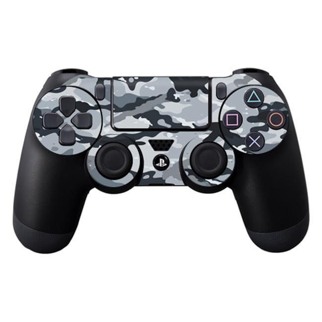 MightySkins SOPS4CO-Gray Camouflage Skin Decal Wrap for DualShock PS4 ...