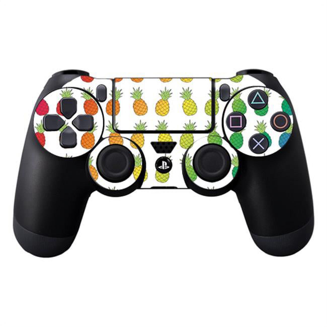 MightySkins SOPS4CO-Rainbow Pineapples Skin Decal Wrap for Dualshock ...