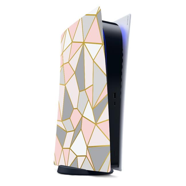 MightySkins SOPS5DG-Rose Gold Polygon Skin for PS5 & Playstation 5 ...