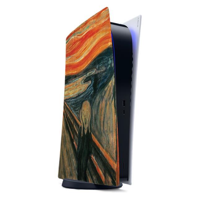 MightySkins SOPS5DG-The Scream Skin for PS5 & Playstation 5 Digital ...