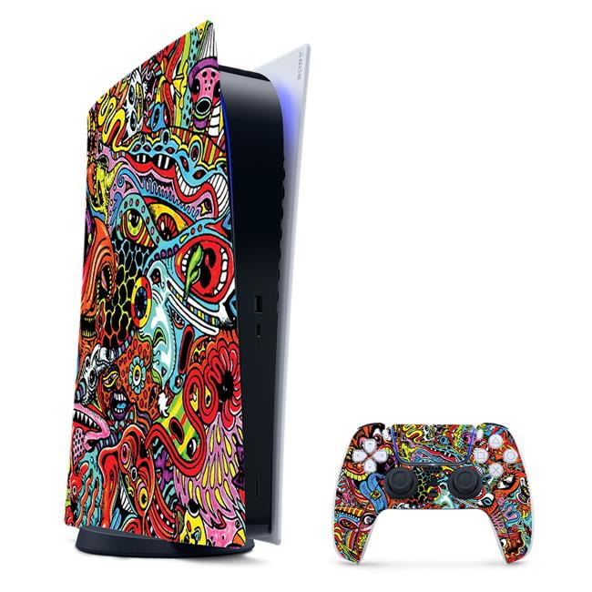 MightySkins SOPS5DGCMB-Acid Trippy Skin for PS5 & Playstation 5 Digital ...
