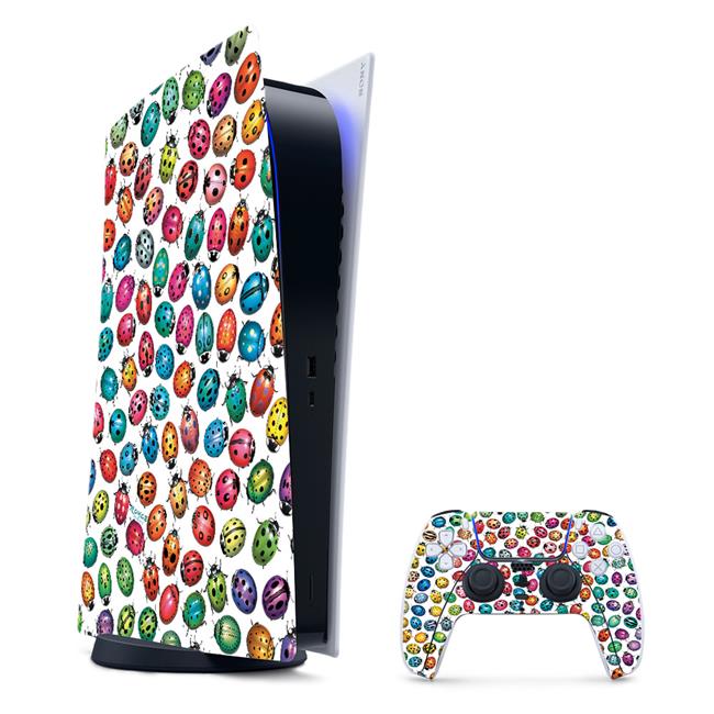 MightySkins SOPS5DGCMB-Color Bugs Skin for PS5 & Playstation 5 Digital ...