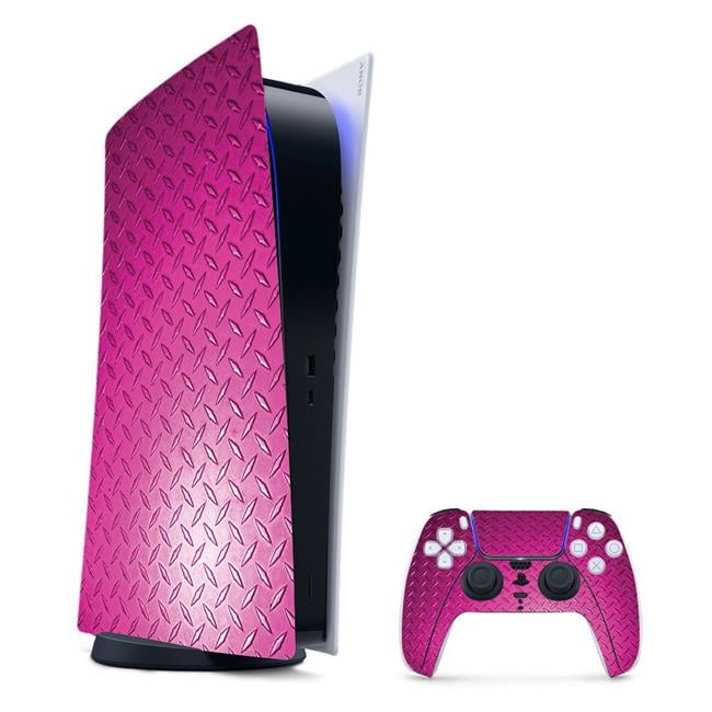 MightySkins SOPS5DGCMB-Pink Diamond Plate Skin for PS5 & Playstation 5 ...