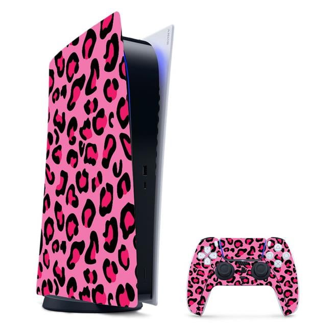 MightySkins SOPS5DGCMB-Pink Leopard Skin for PS5 & Playstation 5 ...