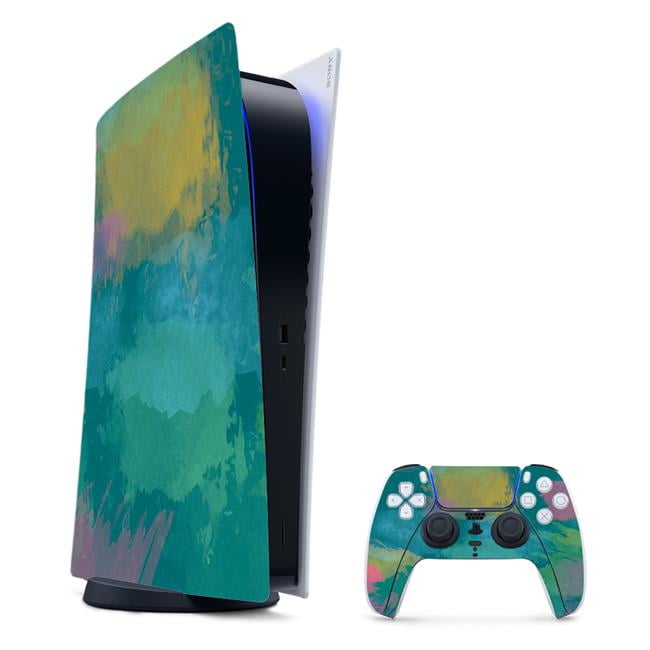 MightySkins SOPS5DGCMB-Watercolor Blue Skin for PS5 & Playstation 5 ...