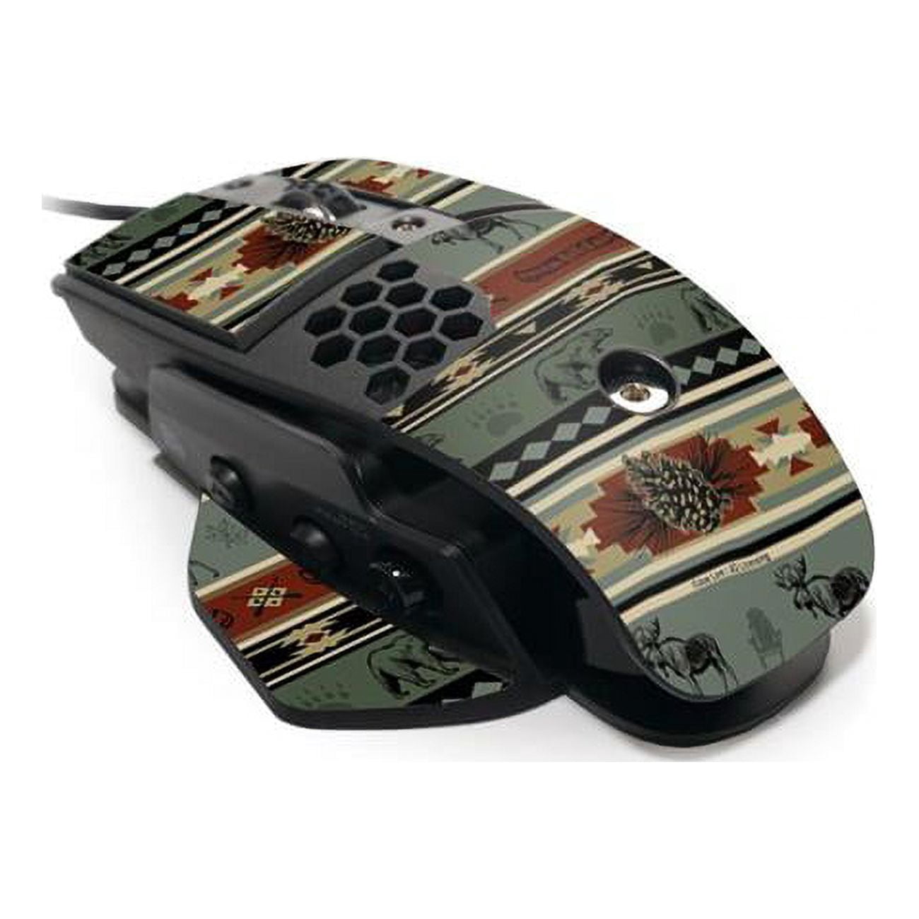 MightySkins THKE10MM-Cabin Stripes Skin Decal Wrap for Thermaltake ...