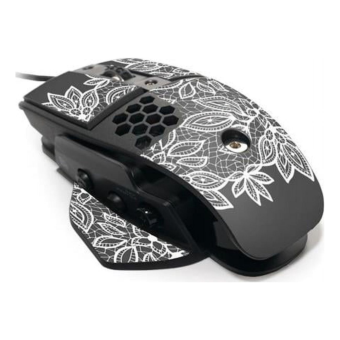 MightySkins THKE10MM-Floral Lace Skin Decal Wrap for Thermaltake ...