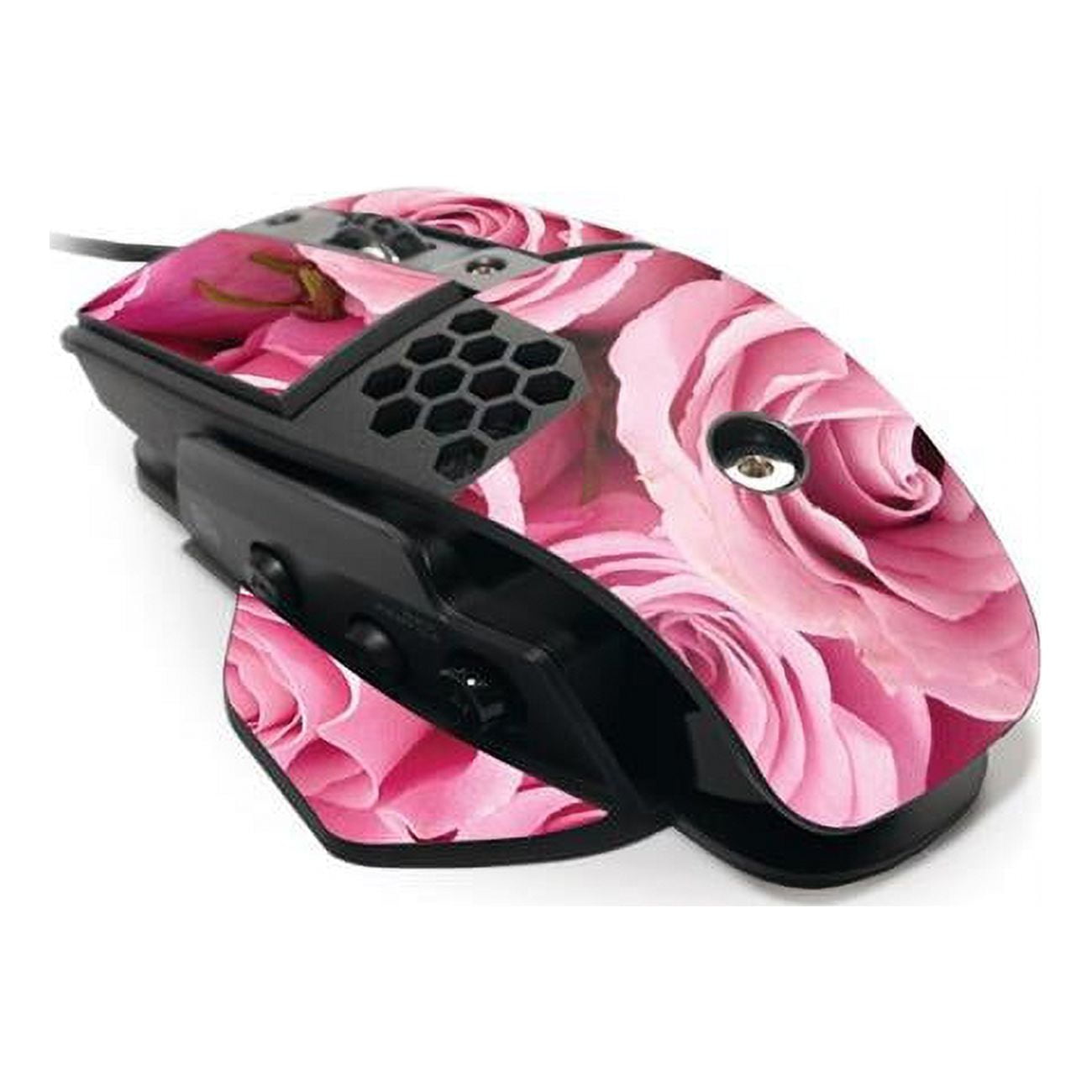 MightySkins THKE10MM-Pink Roses Skin Decal Wrap for Thermaltake ESports ...