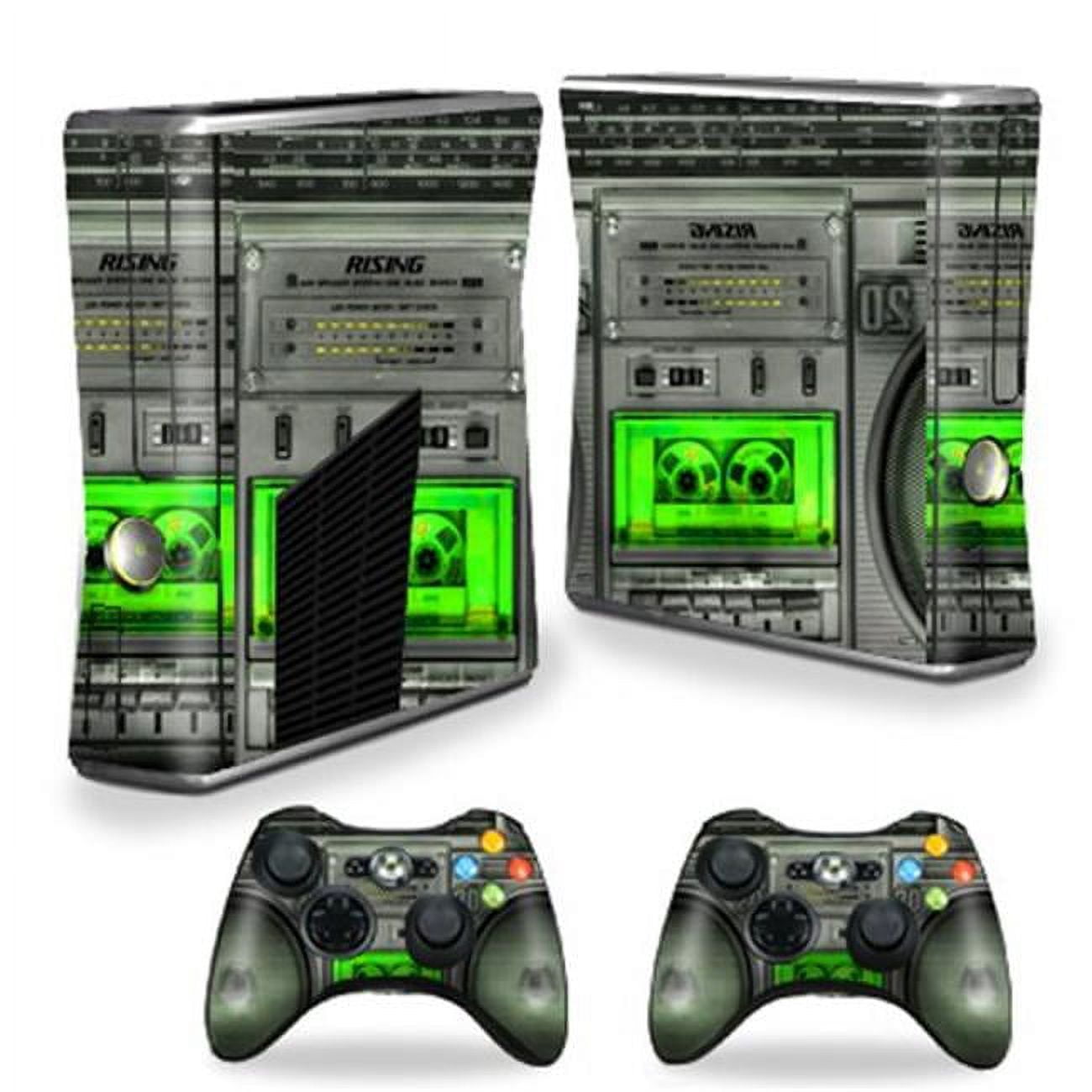 MightySkins XBOX360S-Boombox Skin Decal Wrap Cover for Xbox 360 S Slim ...