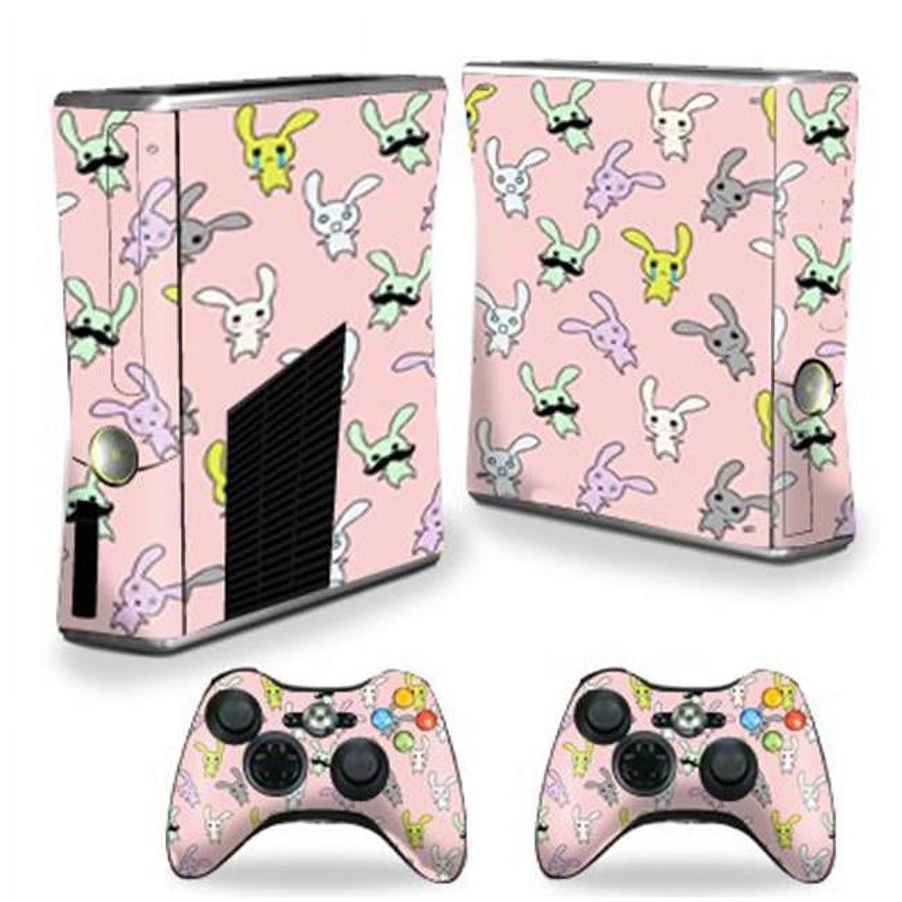 MightySkins XBOX360S-Bunny Bunches Skin Decal Wrap for Xbox 360 S Slim ...