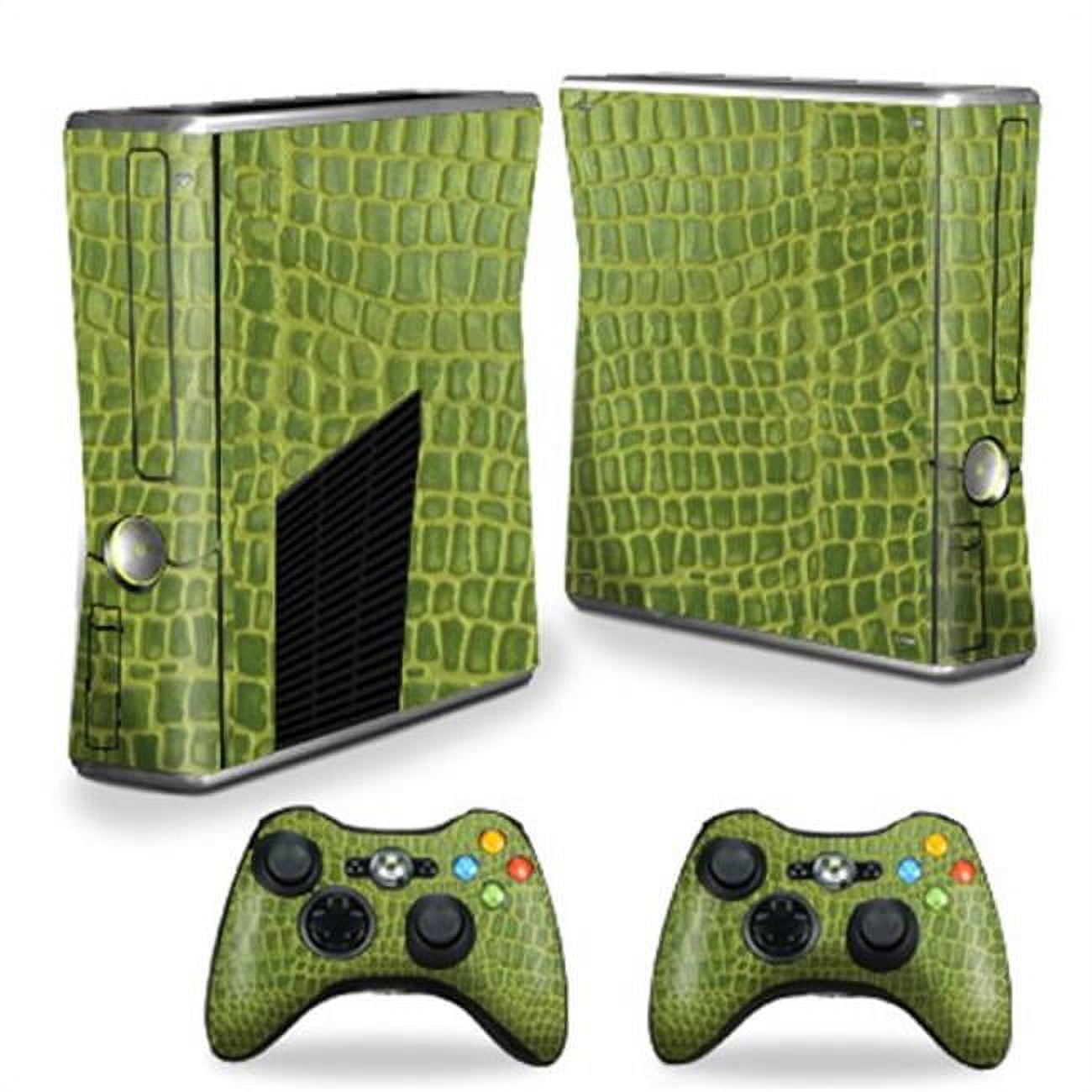 MightySkins XBOX360S-Croc Skin Skin Decal Wrap Cover for Xbox 360 S ...
