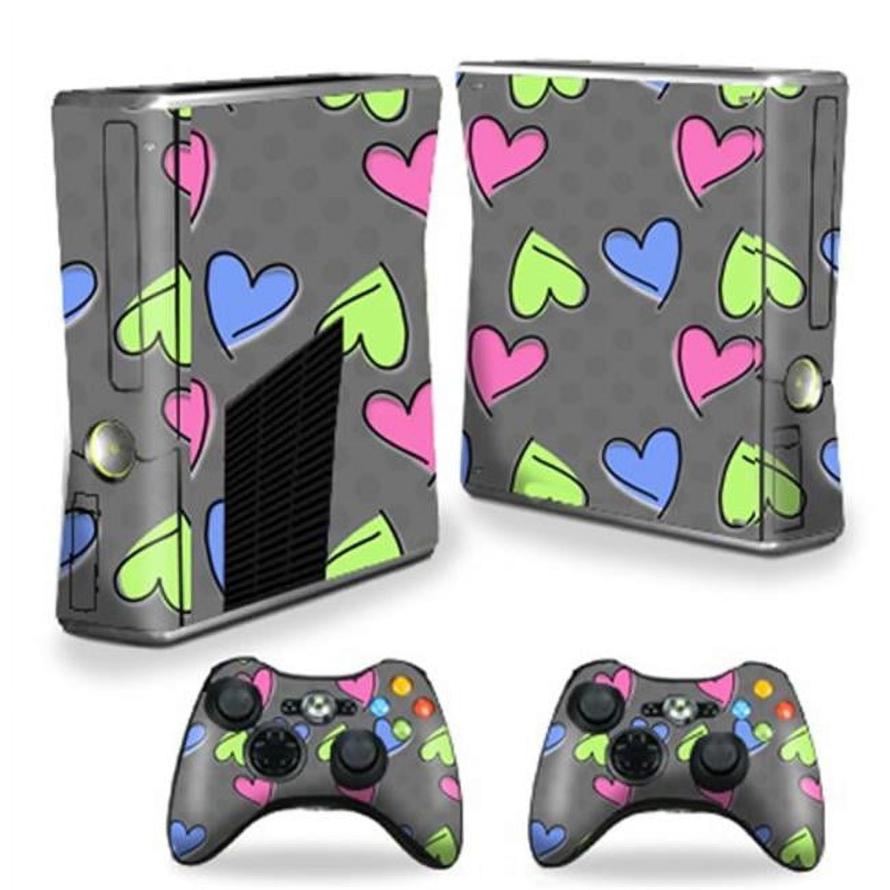 MightySkins XBOX360S-Girly Skin Decal Wrap Cover for Xbox 360 S Slim ...