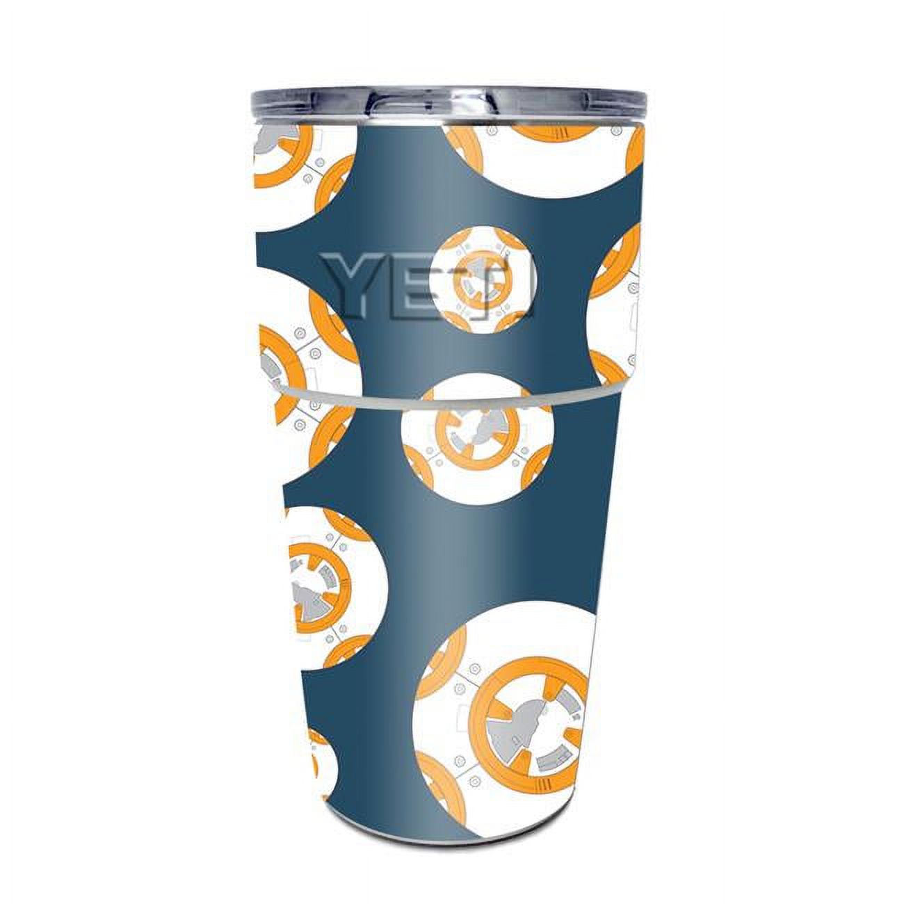 MightySkins YEPINT16SI-Mini Galaxy Bots Skin for Yeti Rambler 16 oz ...
