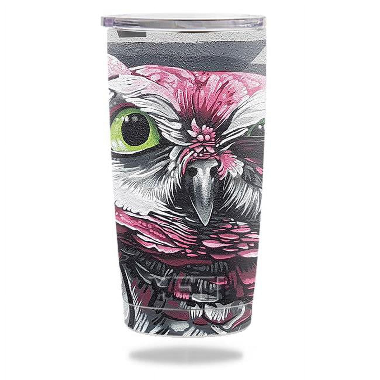 MightySkins YERAM20-Owl Wink Skin for Yeti 20 oz Tumbler - Owl Wink ...