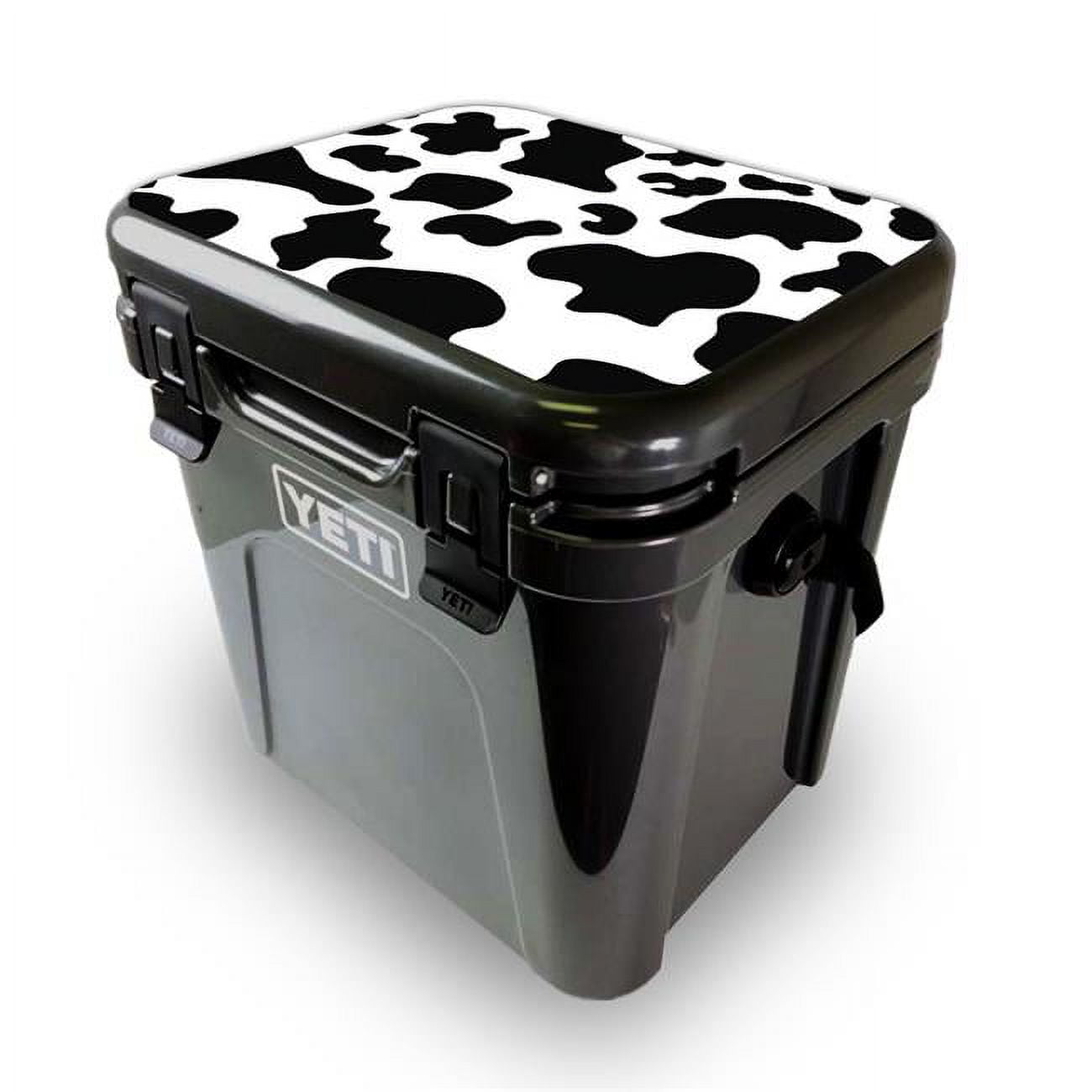 MightySkins YEROA24LID-Cow Print Skin for Yeti Roadie 24 Hard Cooler ...