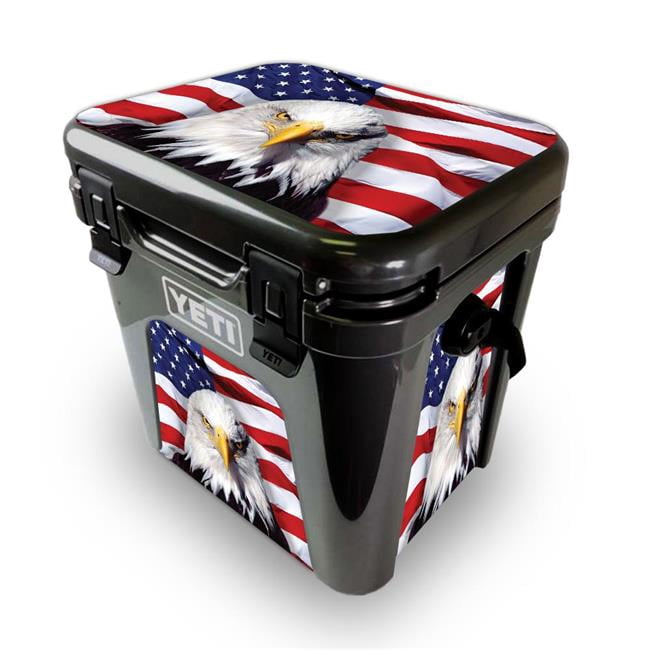 MightySkins YEROAD24-America Strong Skin for Yeti Roadie 24 Hard Cooler ...