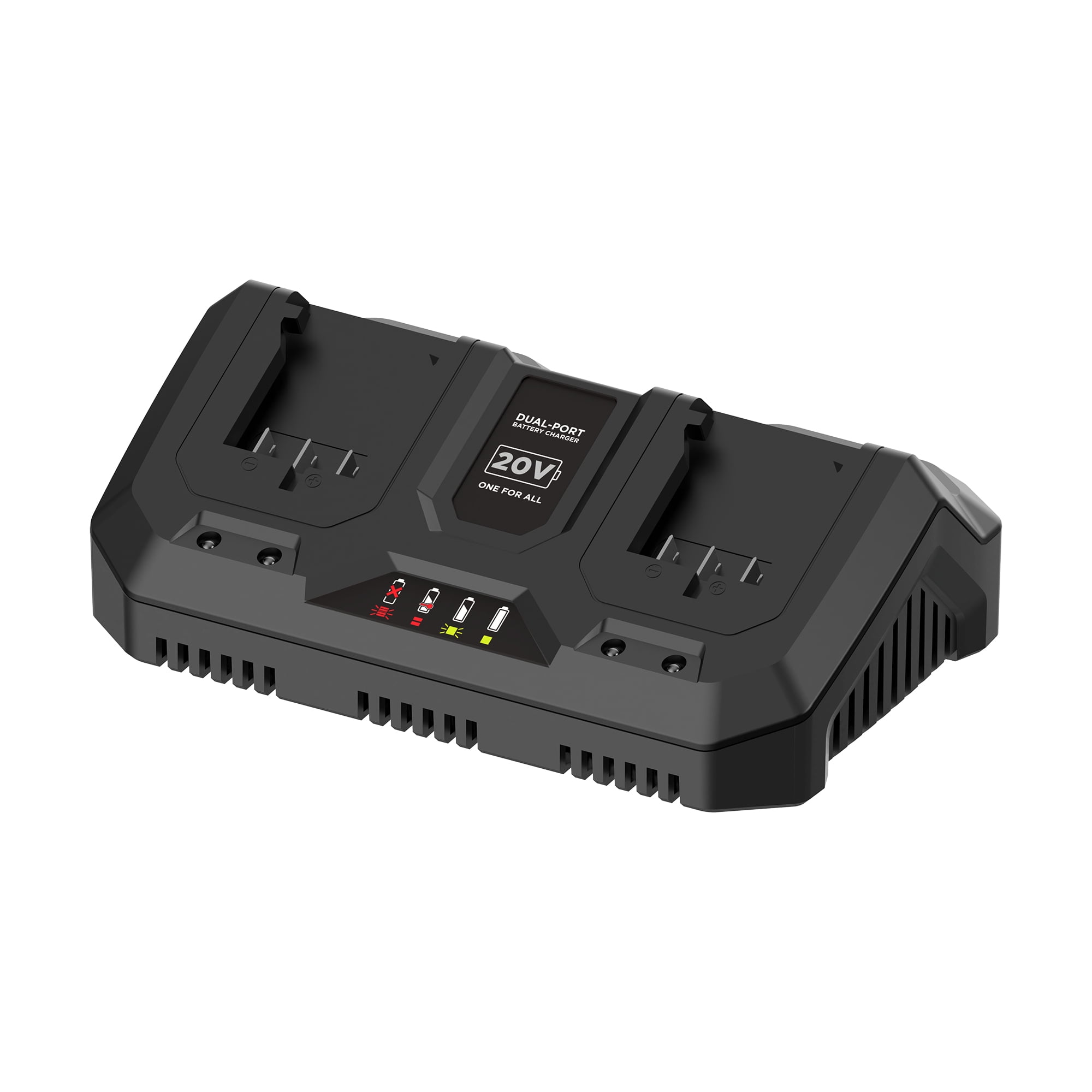 Mightymow 20V 2.4A Dual-Port Charger for 20V Lithium-Ion Battery ...