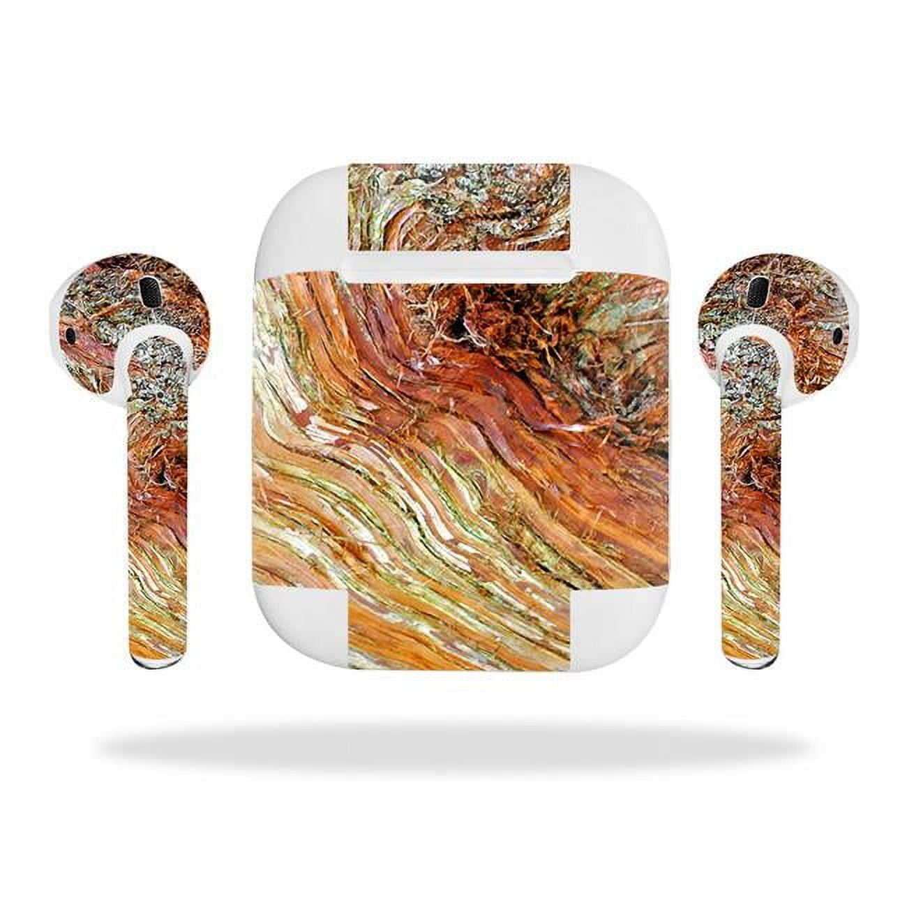 Mightyskins APAIPO-Woodlands Skin Decal Wrap for Apple Airpods Sticker ...