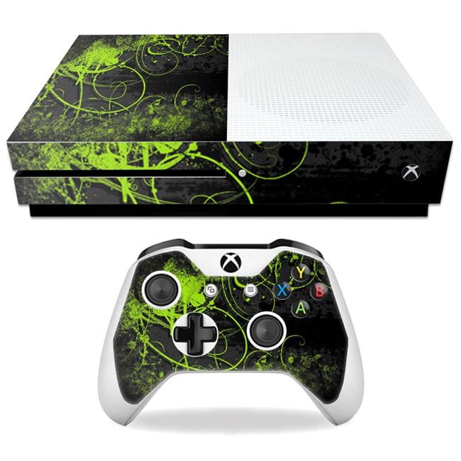 Mightyskins MIXBONES-Green Distortion Skin Decal Wrap for Microsoft ...