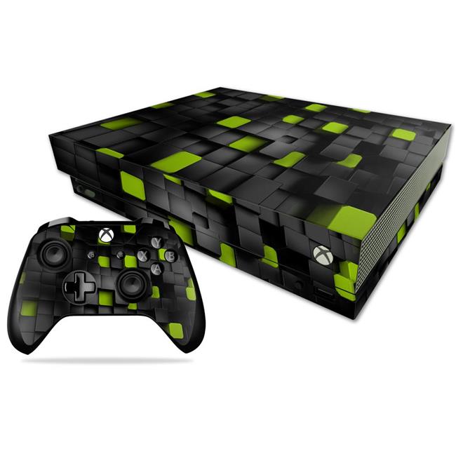 Mightyskins MIXBONXCMB-Cubes Skin Decal Wrap for Microsoft Xbox One X ...