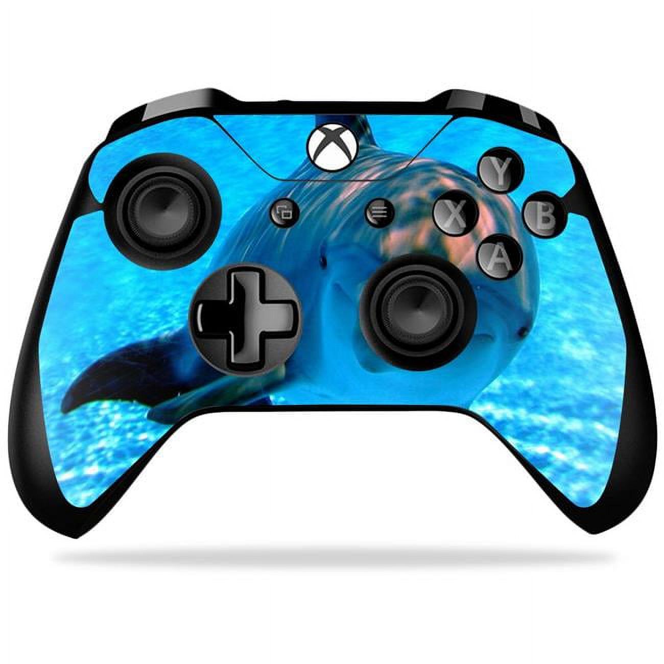 Mightyskins MIXBONXCO-Dolphin Skin Decal Wrap for Microsoft Xbox One X ...