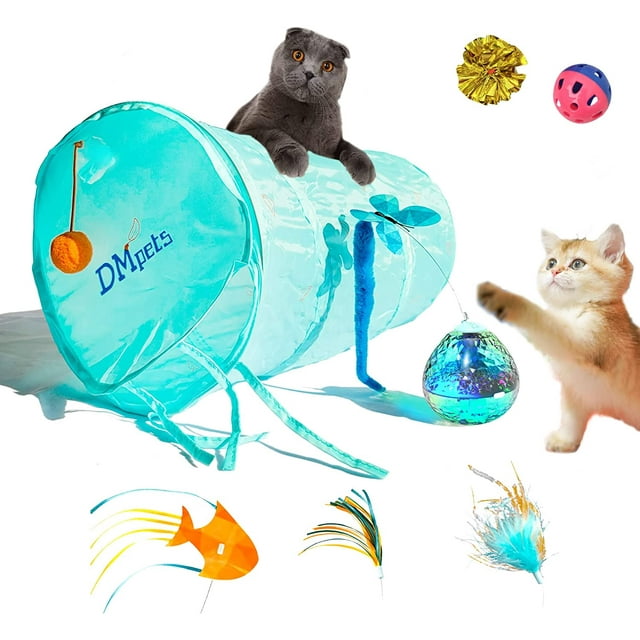 Migipaws Interactive Cat Toys Pack Cat Tunnel Phantom Shadow Play like ...