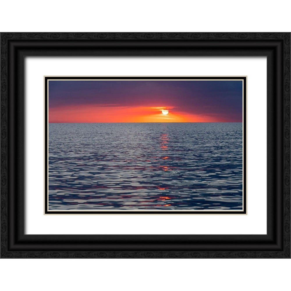Miglavs, Janis 14x11 Black Ornate Wood Framed with Double Matting ...