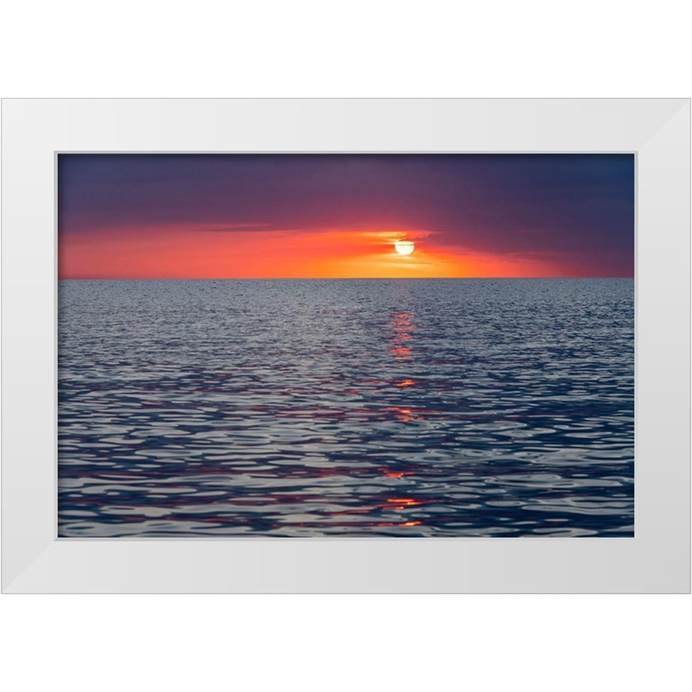 Miglavs, Janis 14x11 White Modern Wood Framed Museum Art Print Titled ...