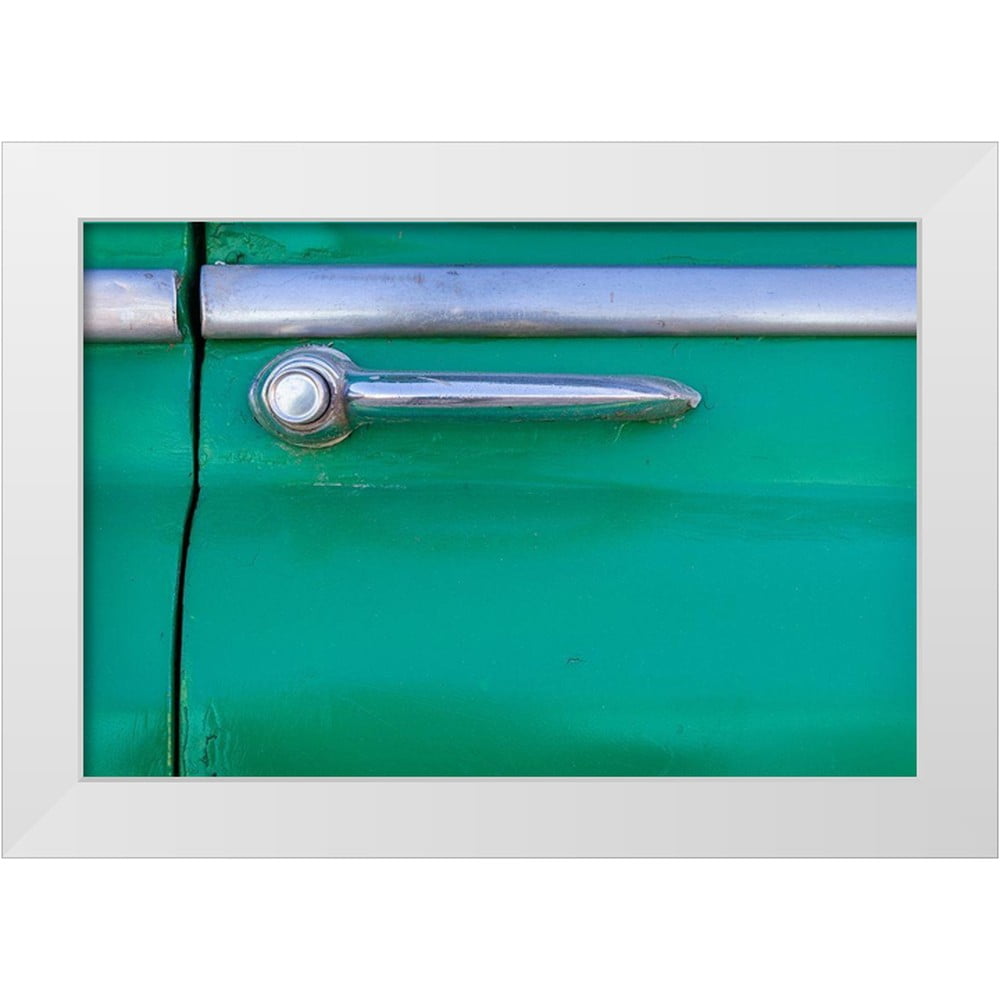 Miglavs, Janis 18x13 White Modern Wood Framed Museum Art Print Titled ...