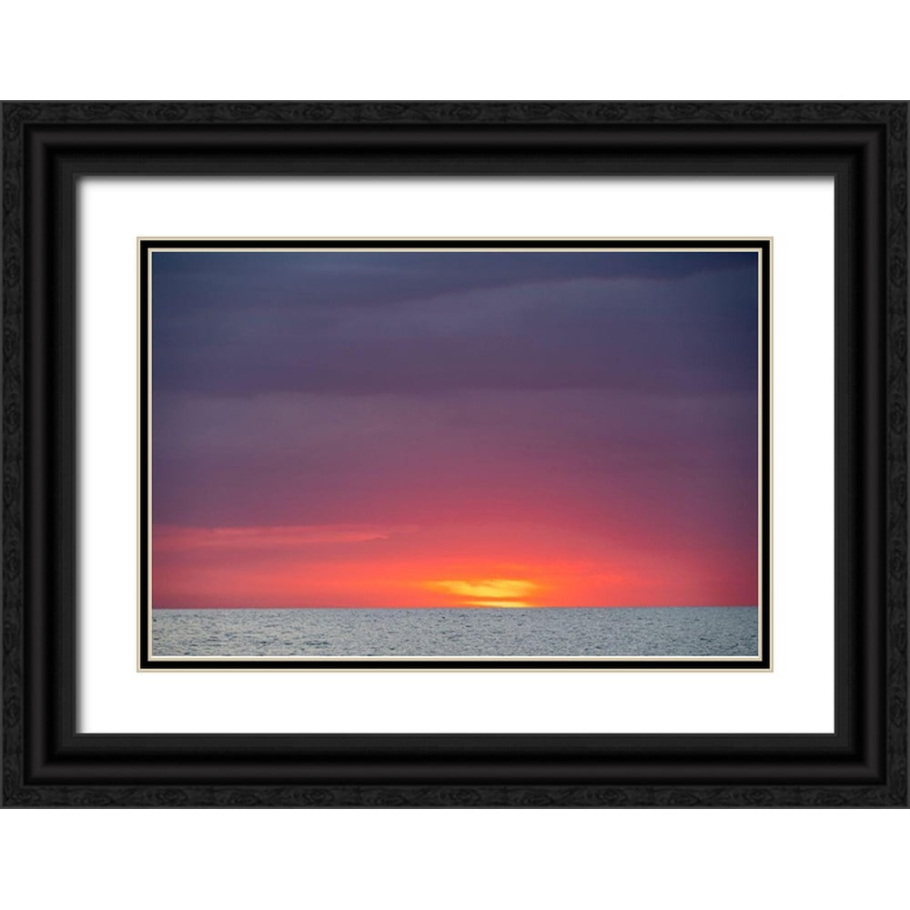 Miglavs, Janis 24x17 Black Ornate Wood Framed with Double Matting ...