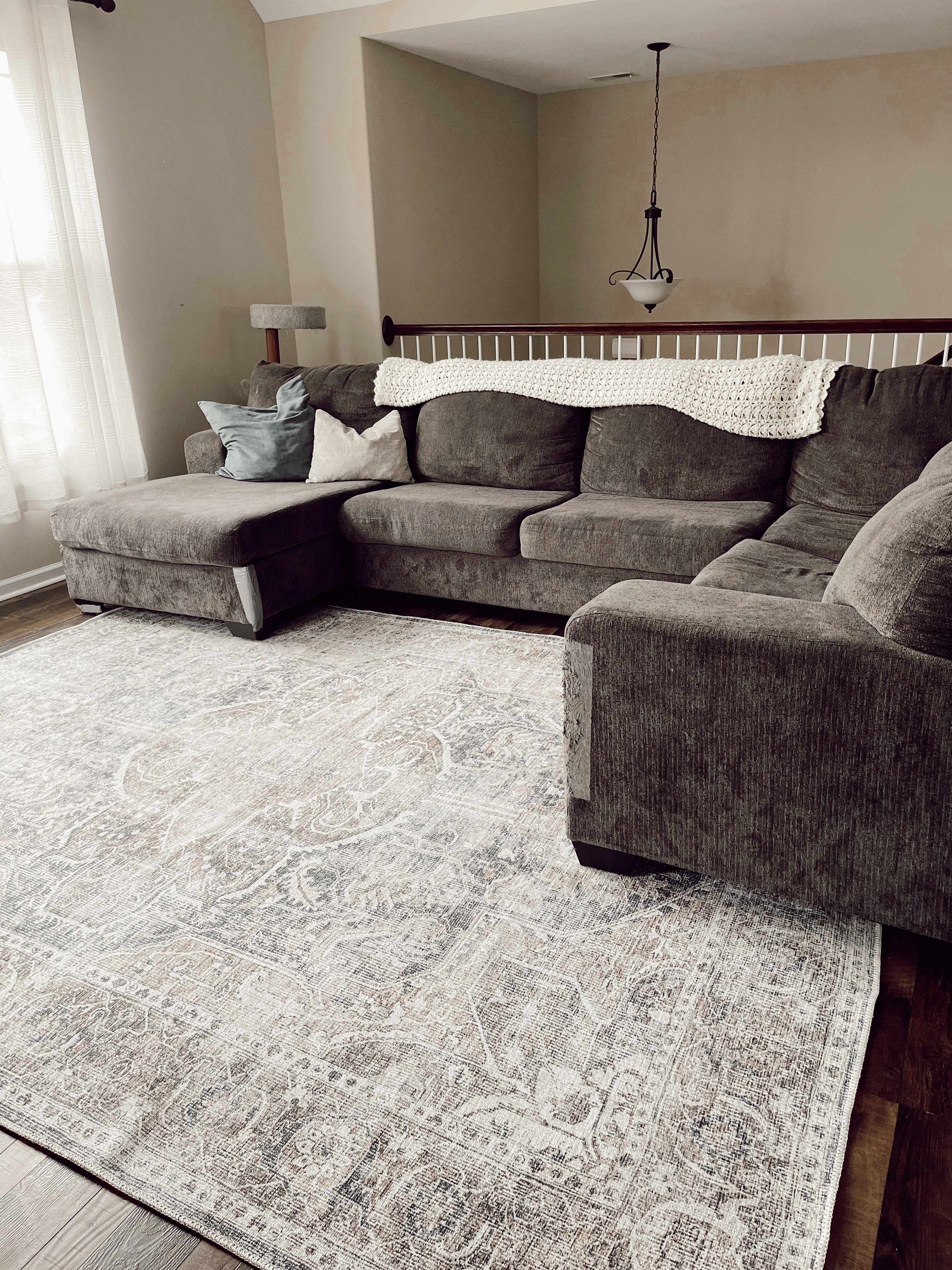 Classic Yazd 7.10X10.10 1744-310 Red Rectangle Rug - Walmart.com