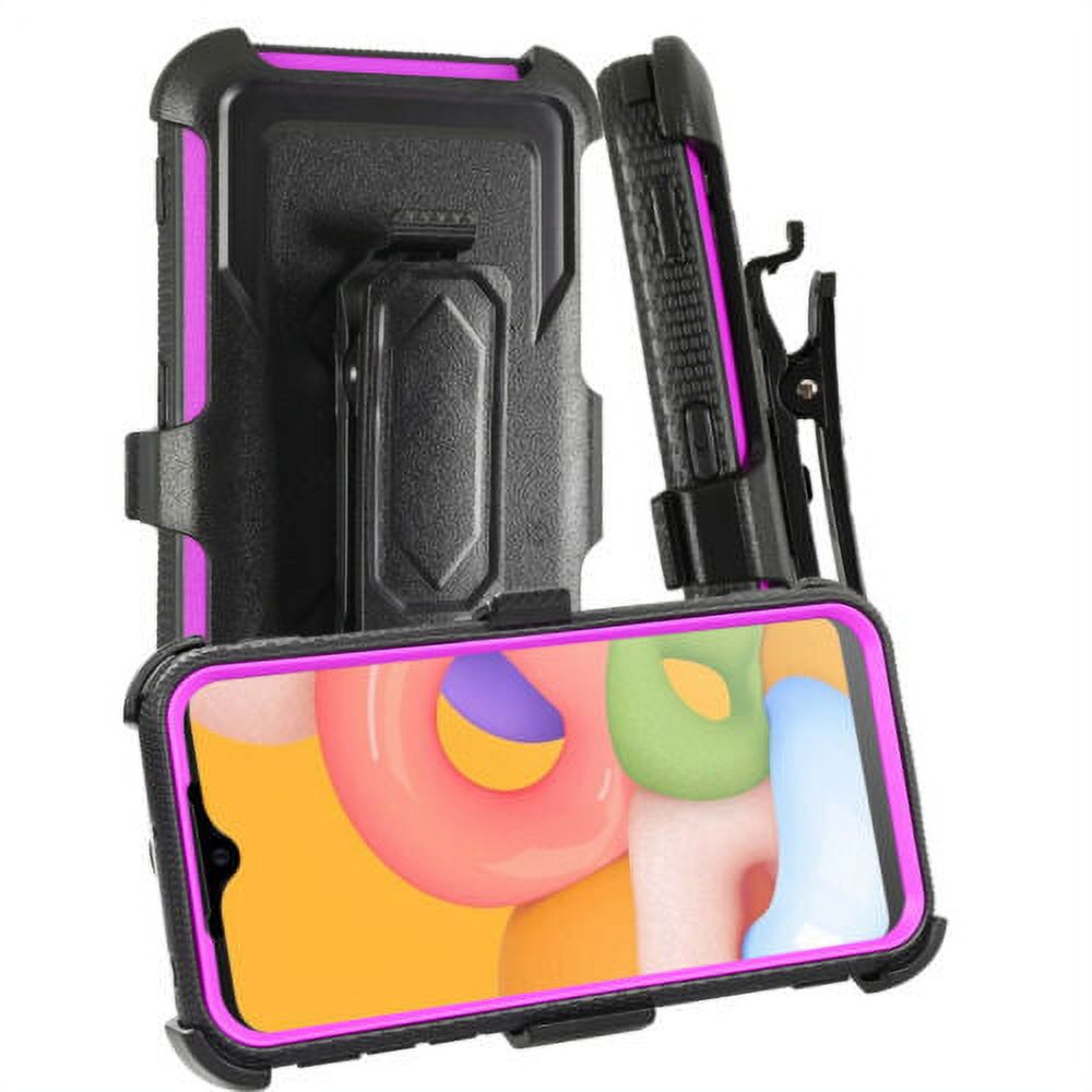 Mignova for Samsung Galaxy A01 Case , Built in [Screen Protector] [Full ...