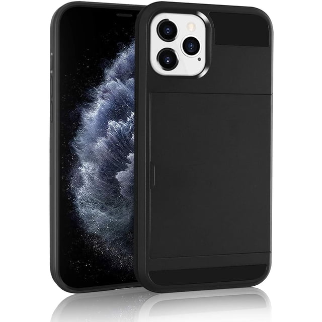 Mignova Shockproof Slim Cell Phone Case with Credit Card Holder for ...