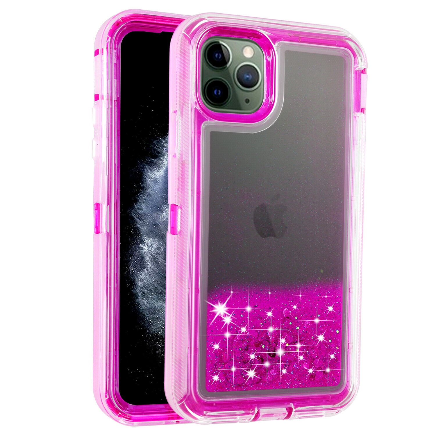 Mignova iPhone 11 Pro Max 6.5 inch case,3 in 1 Hard Clear Detachable ...