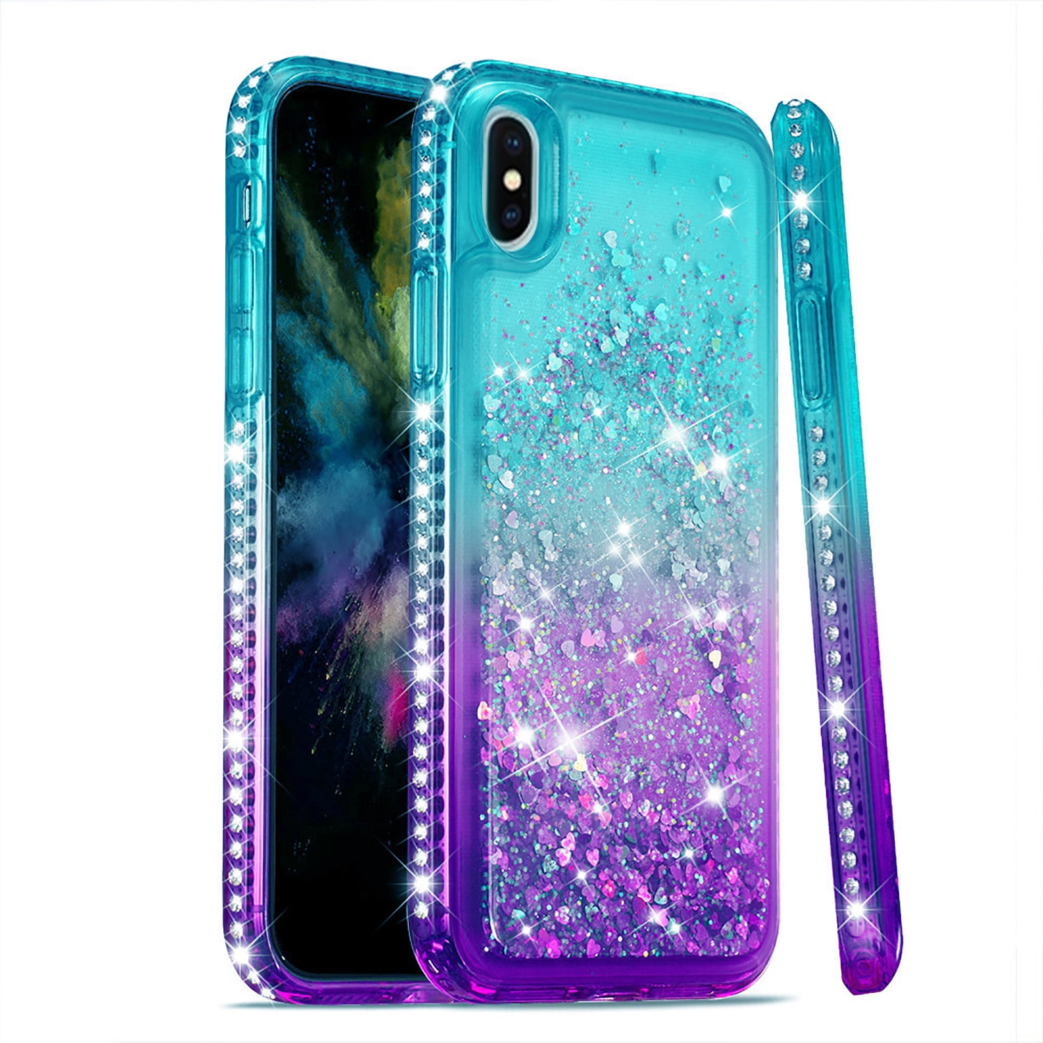 Mignova iPhone X , iPhone Xs Flash Case, Durable and Cute Colorful ...
