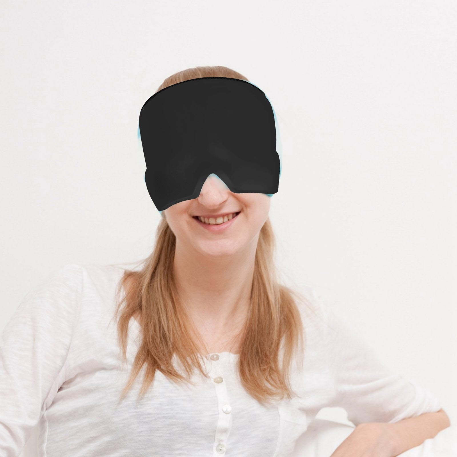 Migraine Cap Headache Ice Pack Gel Cap Gel Head Wrap Headache Eye ...