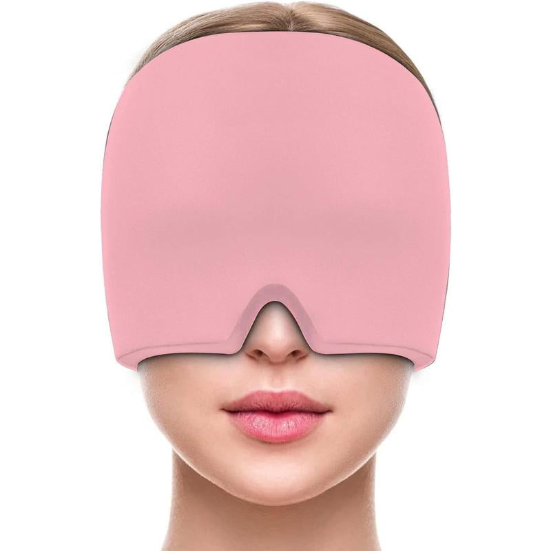 Migraine Headache Relief Cap, Gel lce Head Wrap for Tension and Stress ...