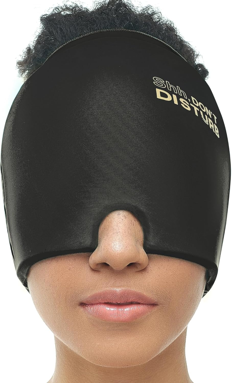 Migraine Headache Relief Cap, One Size Fits All Head Ice Pack Wrap ...