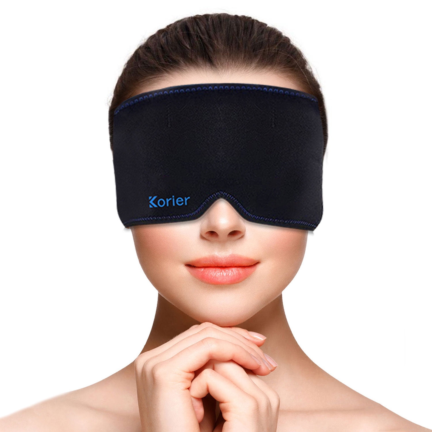 Migraine Relief Hat - Gel Ice Pack Head Wrap - Cooling Neck Wrap - Hot ...